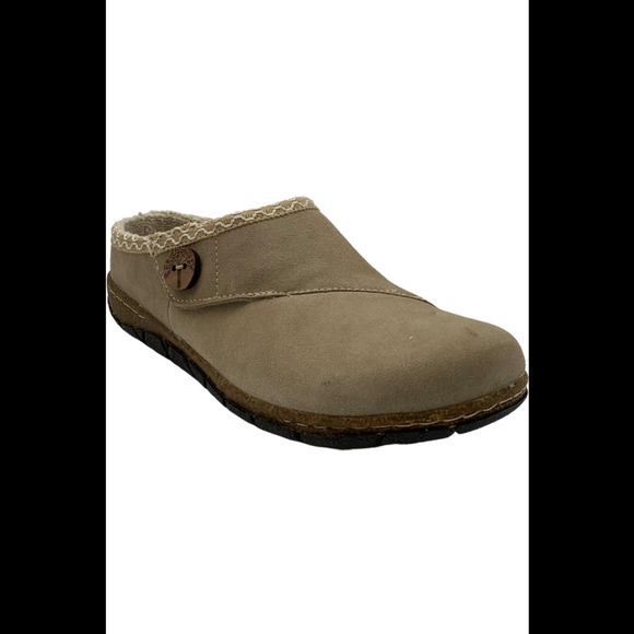 Earth Origins | Shoes | Earth Origins Terrylined Suede Clogs Ezra Wheat ...